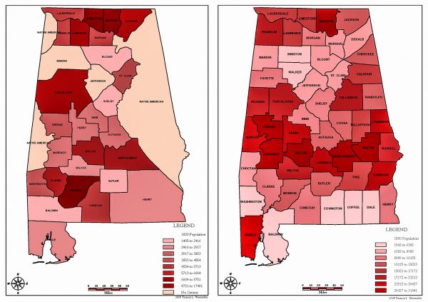 Alabama Population Graph