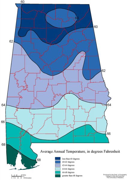 Alabama's Climate - Encyclopedia of Alabama