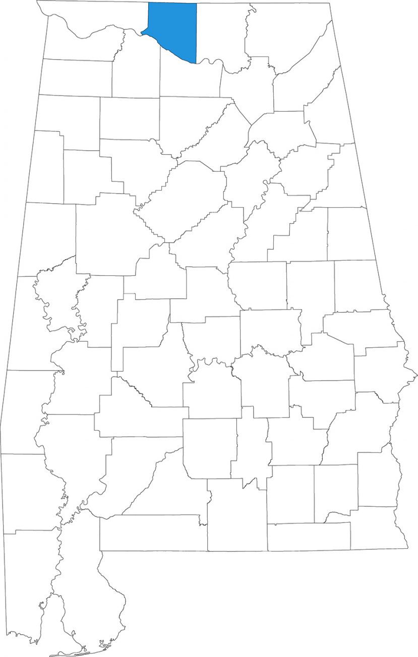 Limestone County Map - Encyclopedia of Alabama