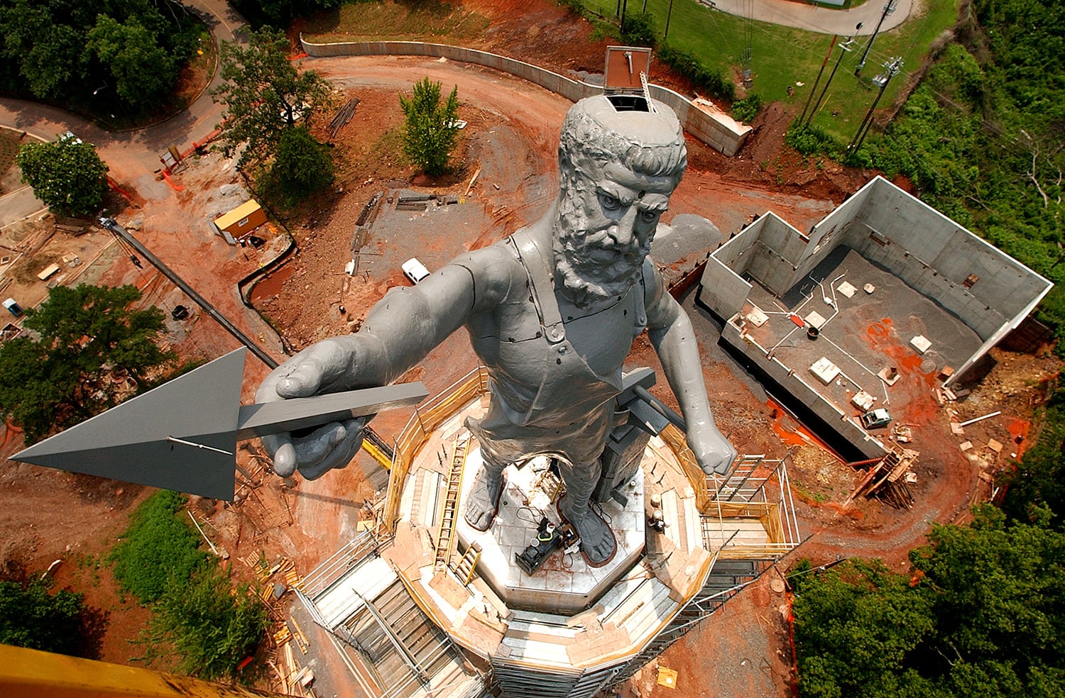 Roman God Vulcan Statue